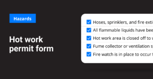 Hot Work Permit Form - Frontline Data Solutions
