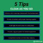 Clean as You Go Policy: Essential Workplace Safety