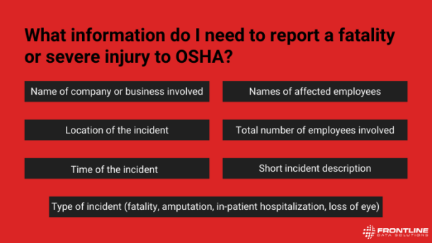 A complete guide to OSHA’s reporting requirements
