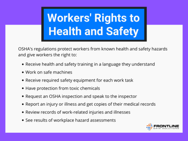 What does a safe work environment look like? | Frontline Blog