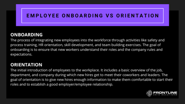 Shifting your focus: orientation versus onboarding