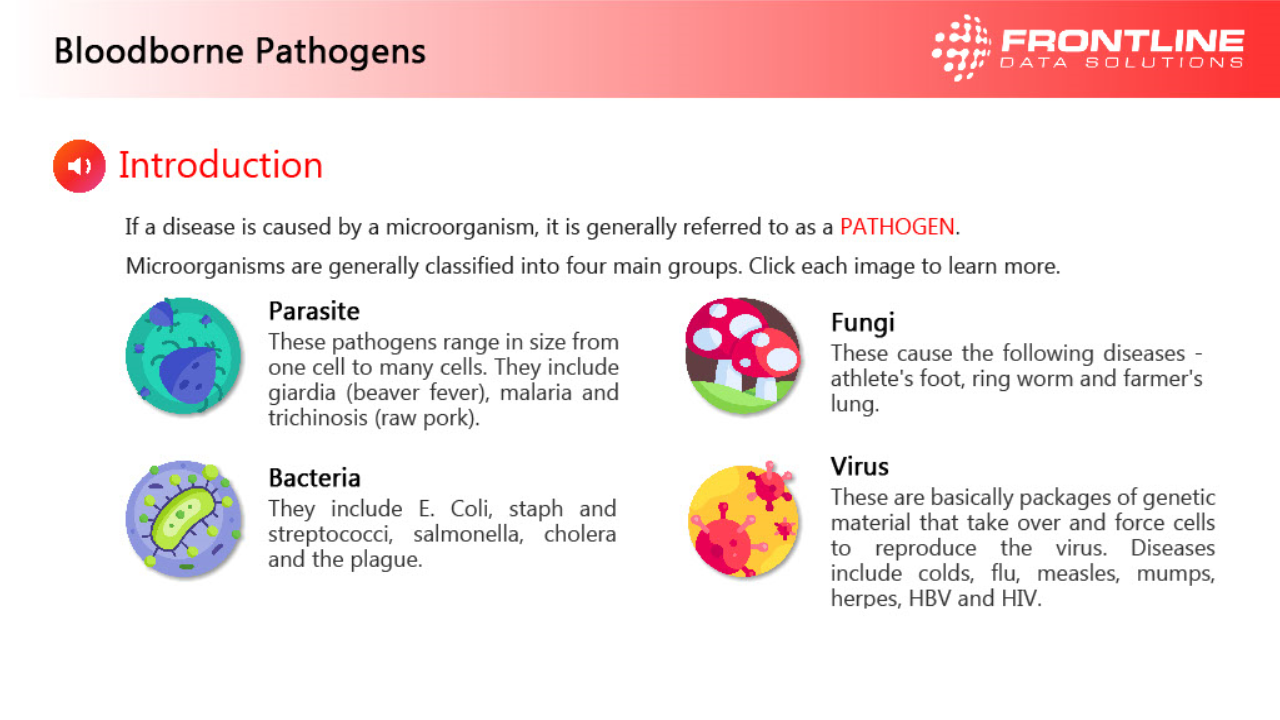 Bloodborne Pathogen Training Course | Frontline LMS