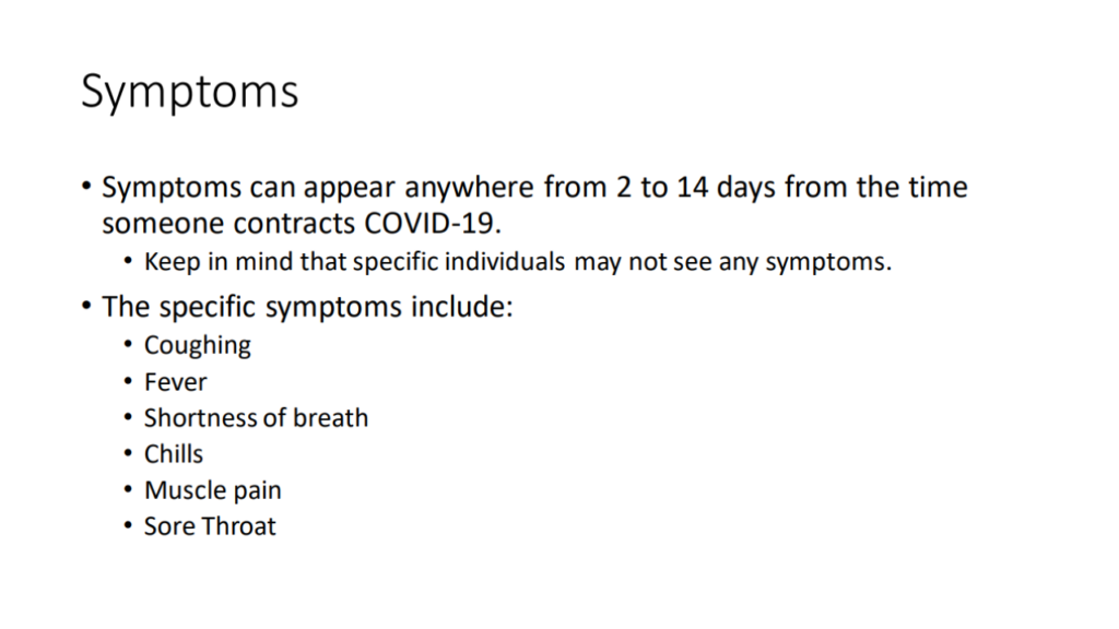 COVID-19 General Training Course | Frontline LMS