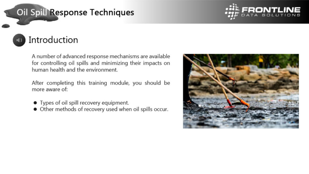 Oil Spill Response Training Course | Frontline LMS