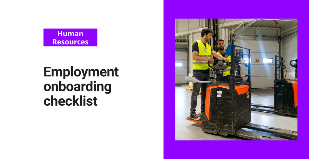 Employment onboarding checklist | Frontline Blog
