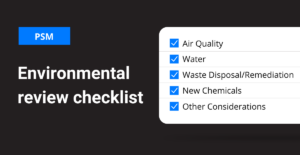 Environmental Review Checklist - Frontline Data Solutions