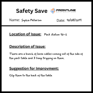 Safety saves for continuous improvement | Frontline Blog