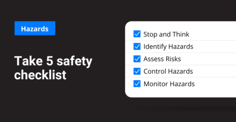 Take 5 safety: control hazards and reduce risk | Frontline Blog