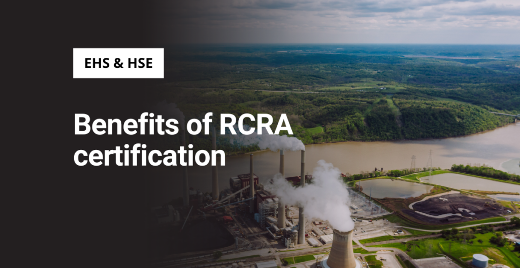 RCRA Certification: Key Benefits for Professionals | Frontline Blog