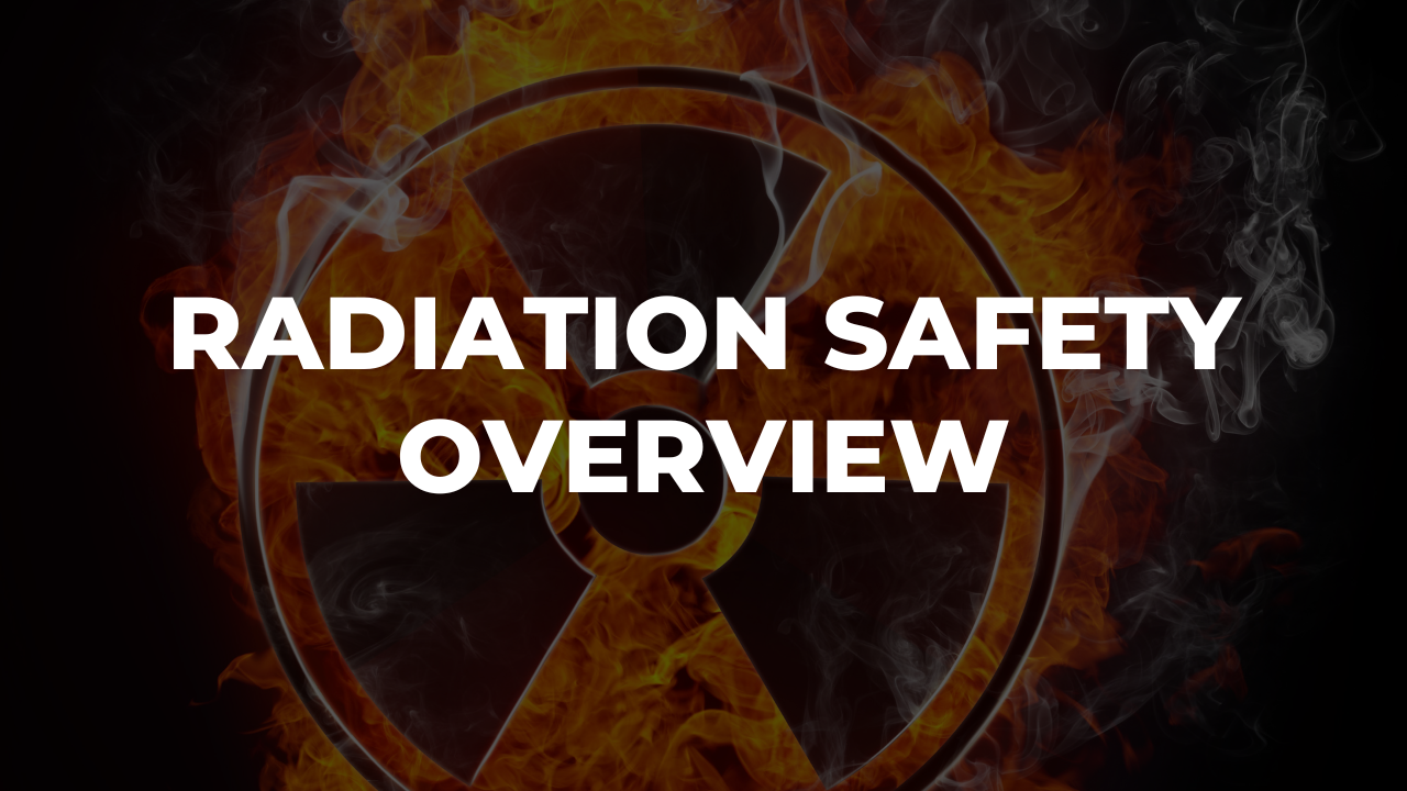Radiation Safety Training (with PPT) - Frontline Data Solutions Radiation Safety Training (with PPT) - Frontline Data Solutions